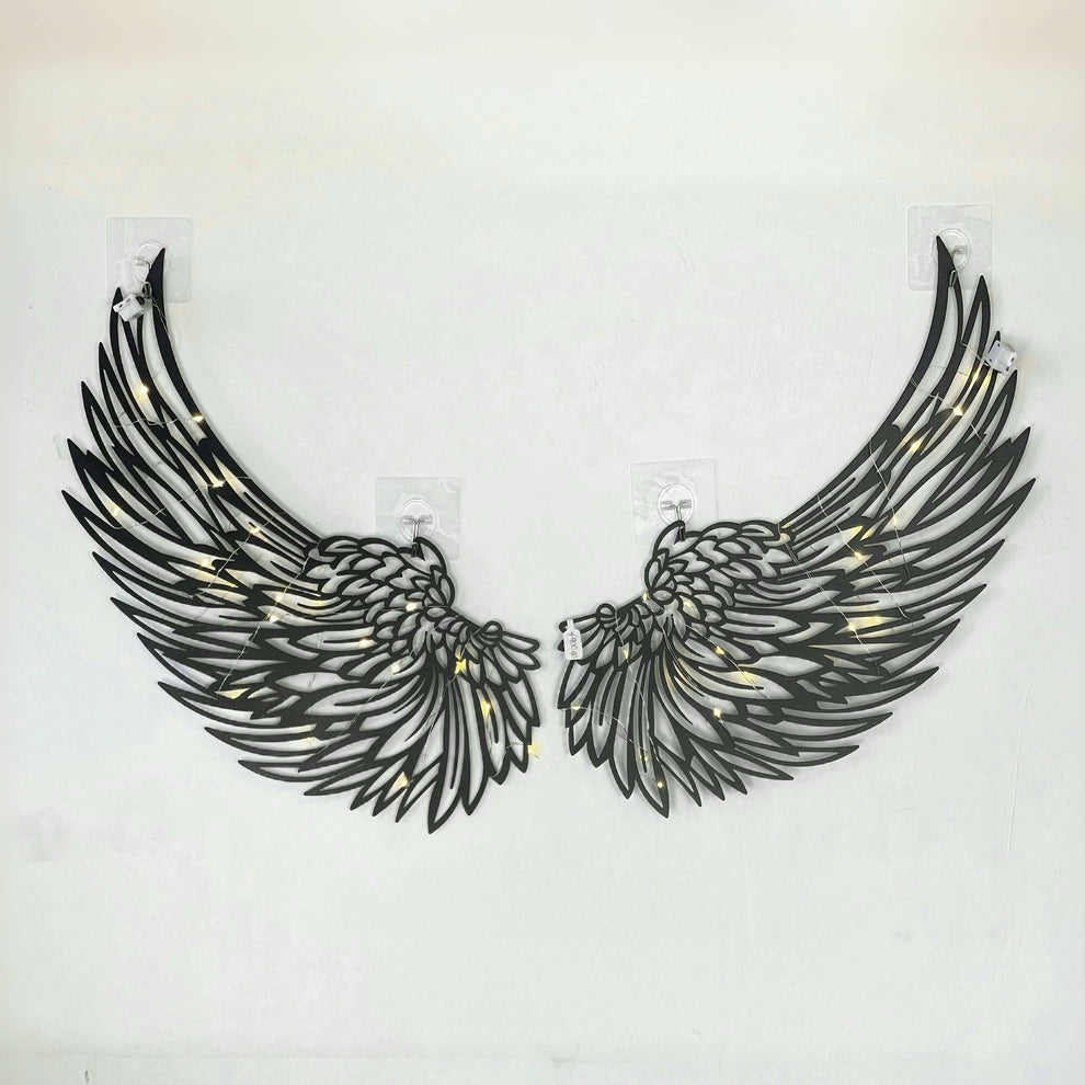 Alas de Angel de Metal con Luces LED – Baruch Tienda Natural